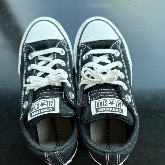 Converse | Shoes | Converse All Star Kids Black And White Sneakers ...